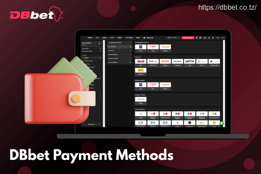 DBbet TZ - Login to Online Casino | $1,600 Bonus