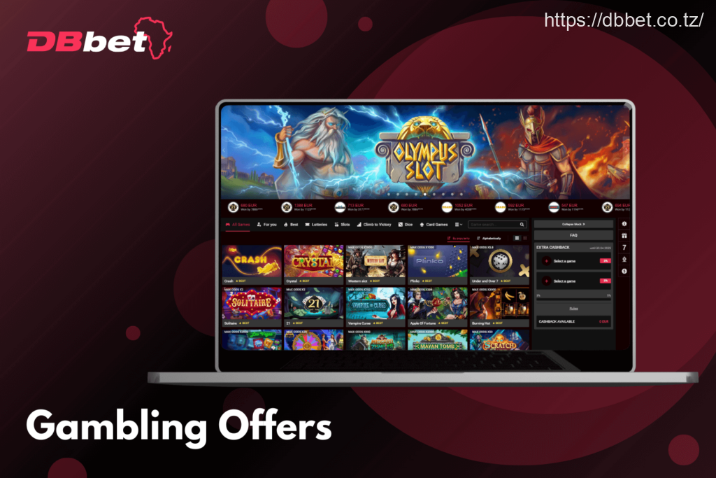 DBbet TZ - Login to Online Casino | $1,600 Bonus