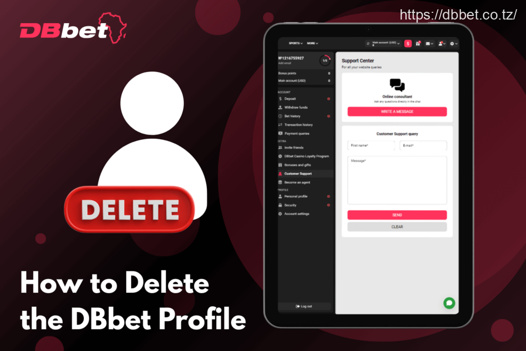 DBbet Registration: One Click, by Email or Socials